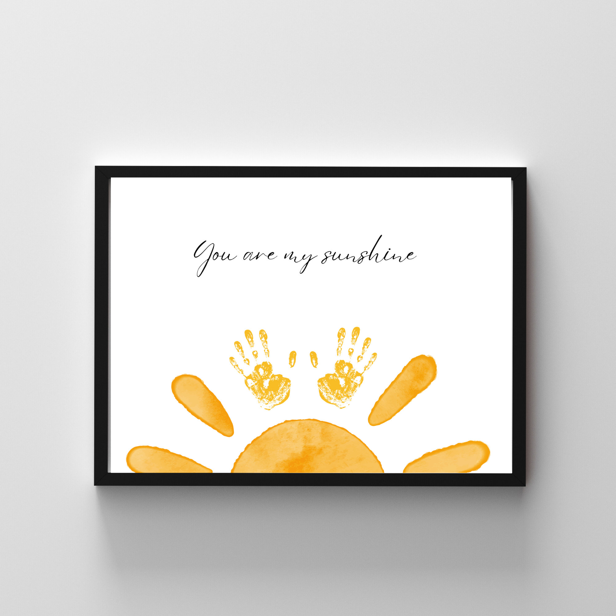 Mothers Day Printable You Are My Sunshine | DIY Art for Nana Aunt ...