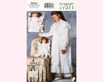 Vogue Craft Pattern 9559 Vogue Doll Collection Designed by Linda Carr ...
