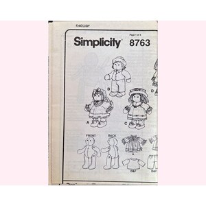 Felt Doll and Clothes - Family Albums by Elaine Heigl - Simplicity ...
