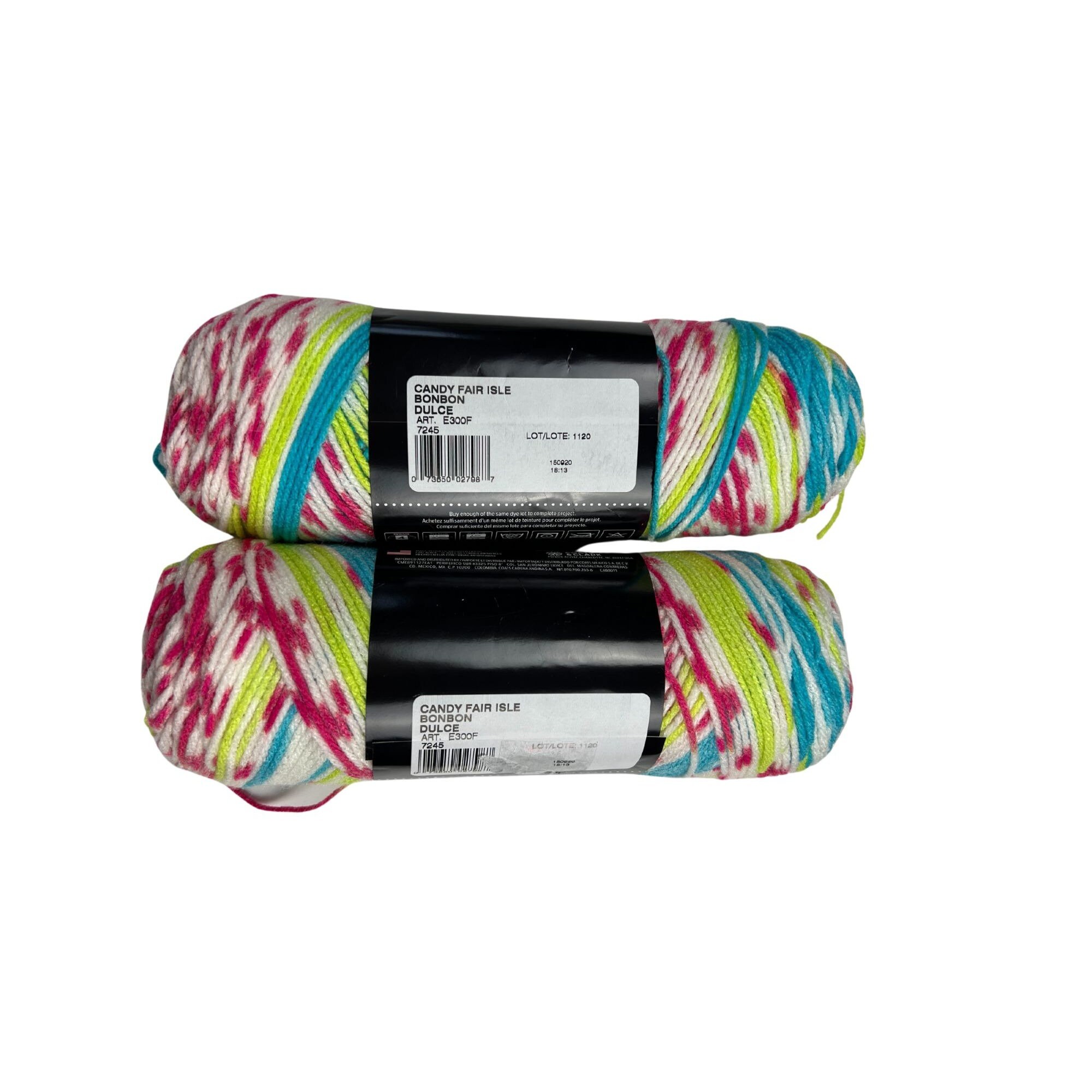 Red Heart Super Saver Fair Isle Yarn Candy Fair Aisle - Etsy