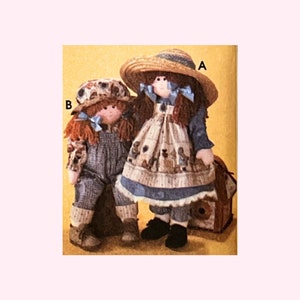 UNCUT Simplicity Crafts Rabbit Doll Bunny Pattern 7142 - Etsy