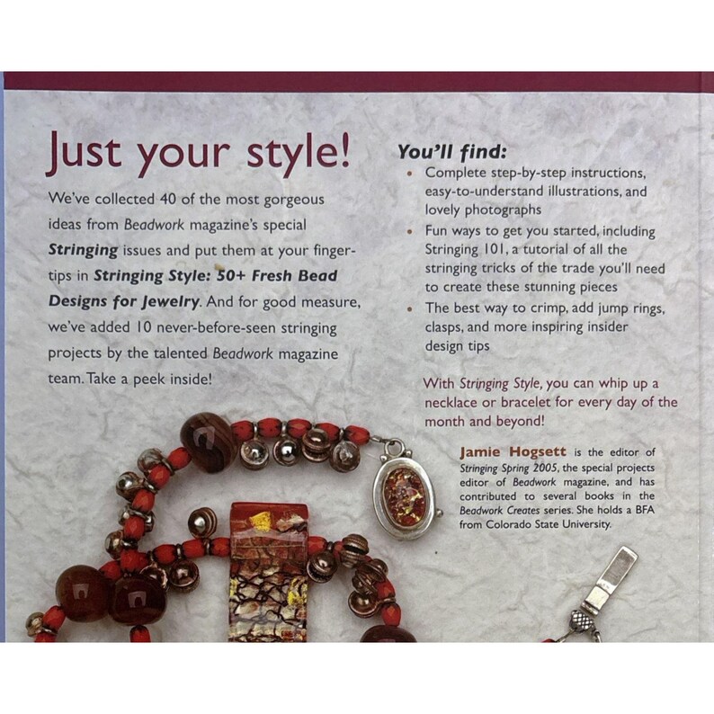 Stringing Style: 50+ Fresh Bead Designs for Jewelry - Etsy