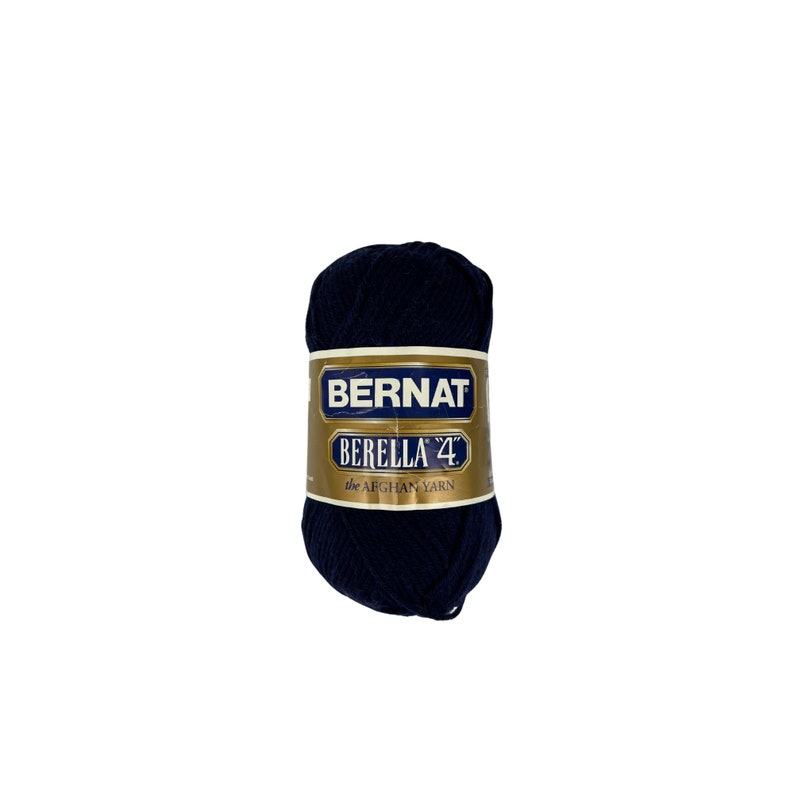 Berella 4 - the Afghan Yarn - Navy - Etsy