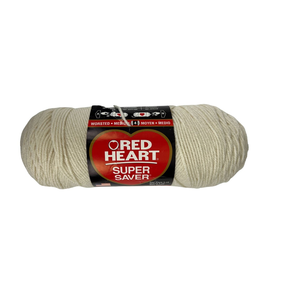 Red Heart Super Saver Yarn - Aran - Etsy