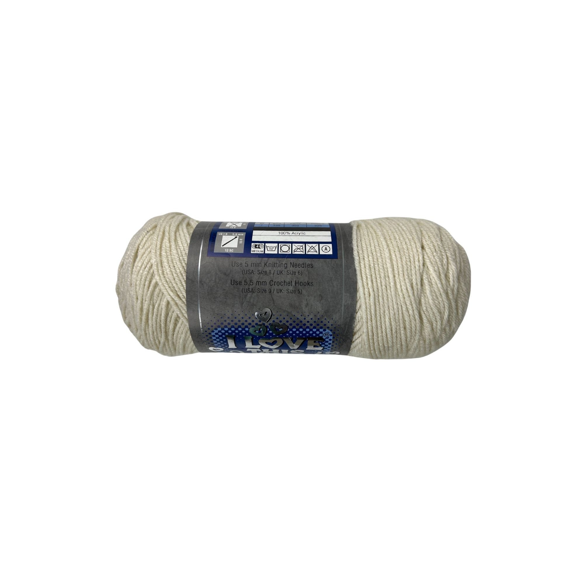 I Love This Yarn - Ivory Yarn - Etsy