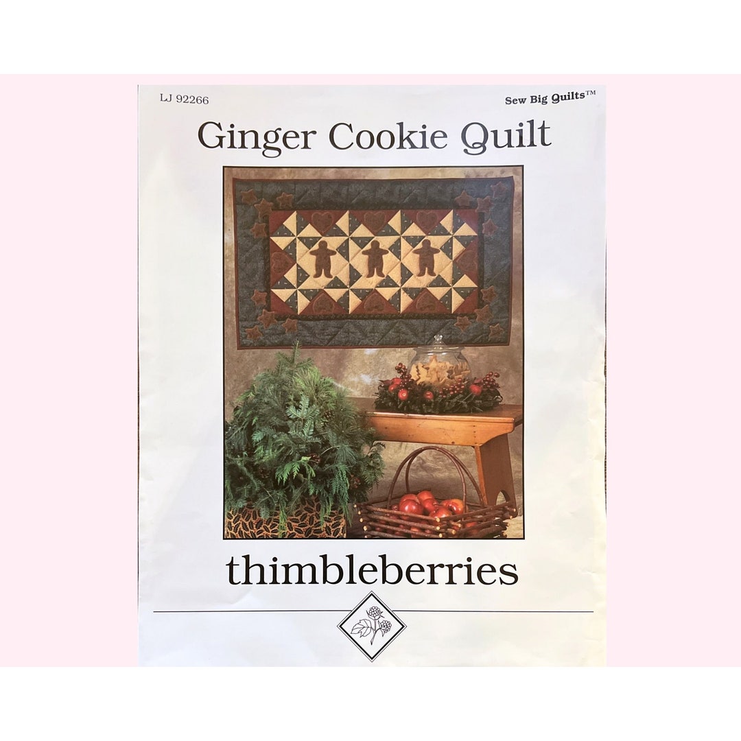 Ginger Cookie Quilt Sewing Pattern Timbleberries Quilt or Block ...