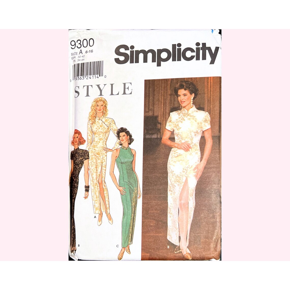 Misses Dress Fitted Sewing Pattern Simplicity 9300 - Etsy