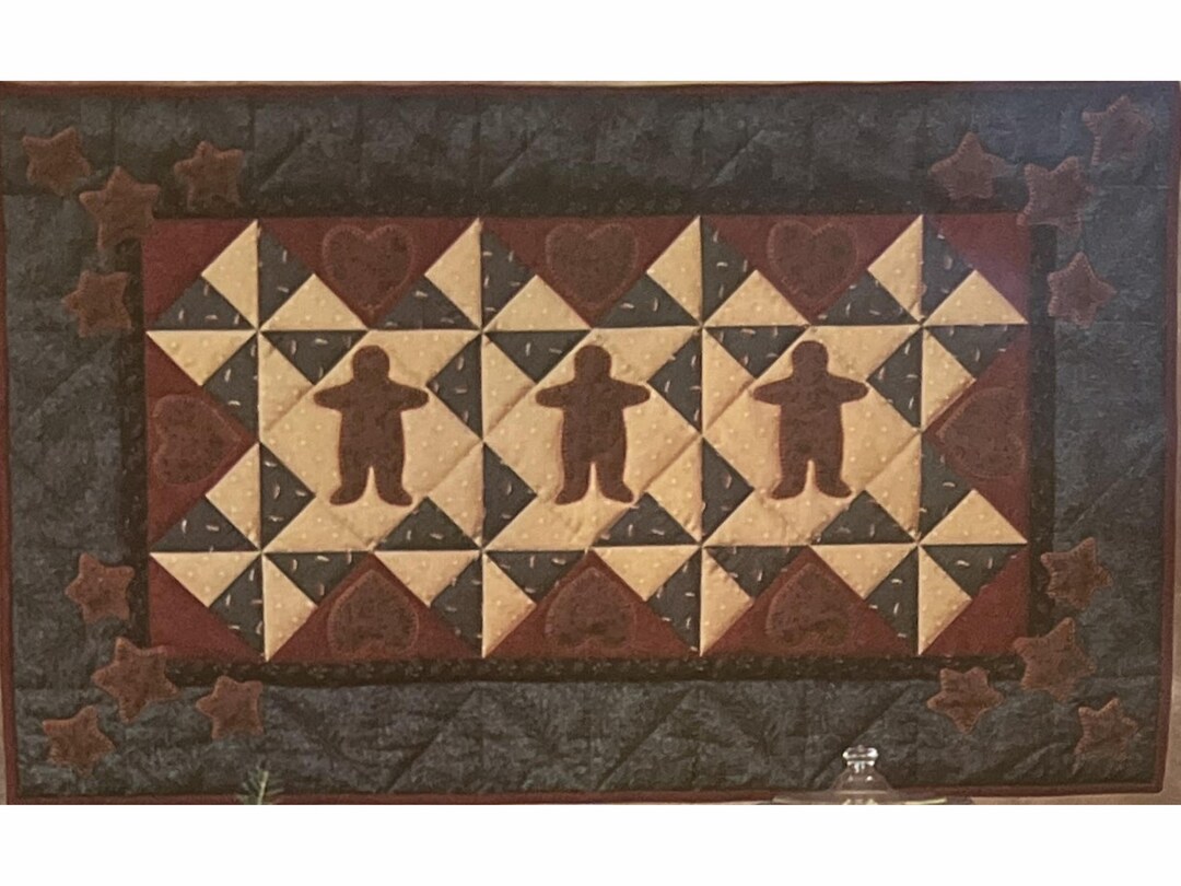 Ginger Cookie Quilt Sewing Pattern | Timbleberries | Quilt or Block ...