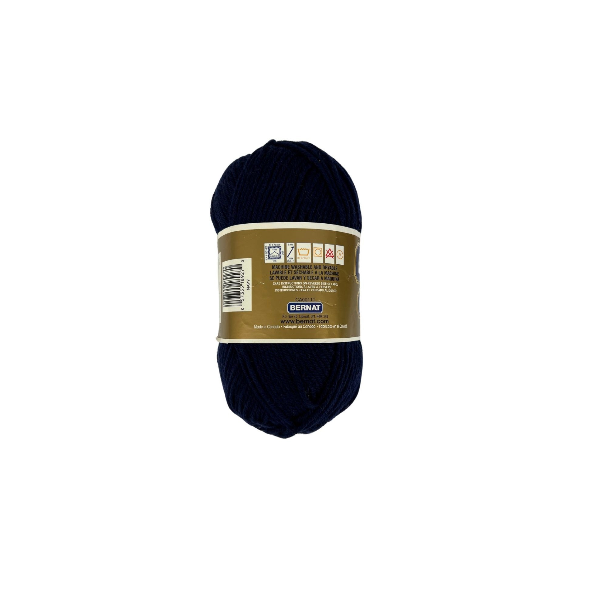 Berella 4 - the Afghan Yarn - Navy - Etsy