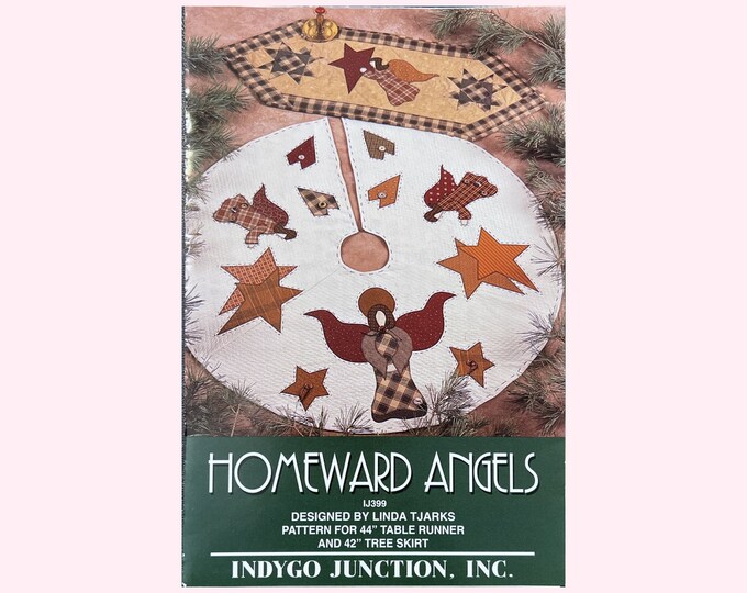 Indygo Junction Designs - Homeward Angels Table Runner and Tree Skirt ...