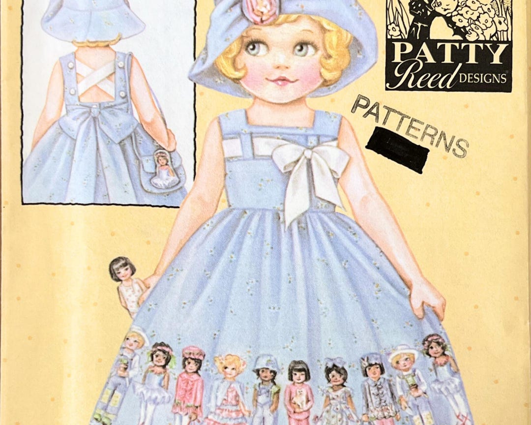 Girls Border Print Dress - Patty Reed Designs - Simplicity Sewing ...