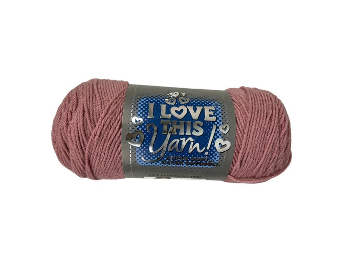 I Love This Yarn - Super Soft - Rosy Cheeks - Etsy