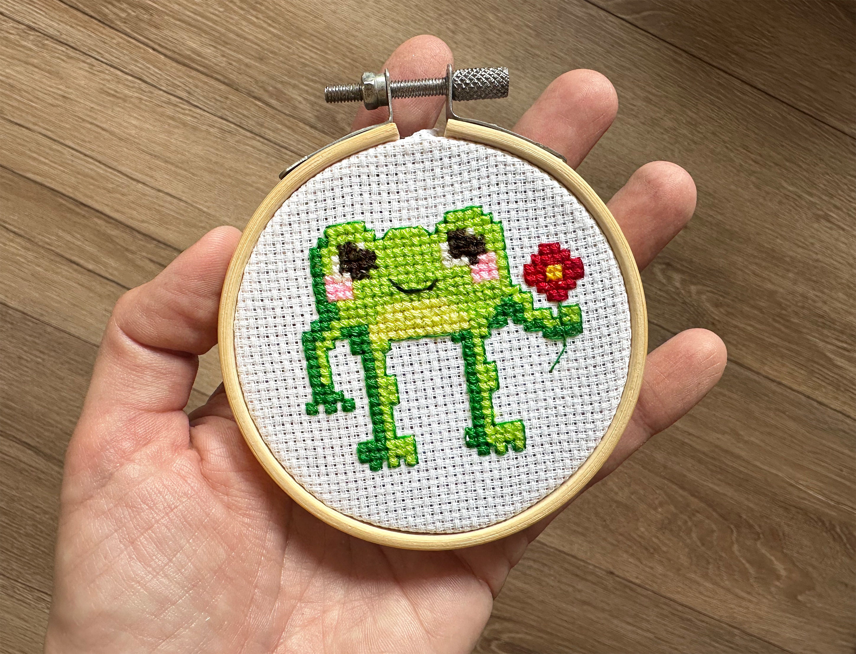Little Frog Cross-stitch PDF Pattern - Etsy