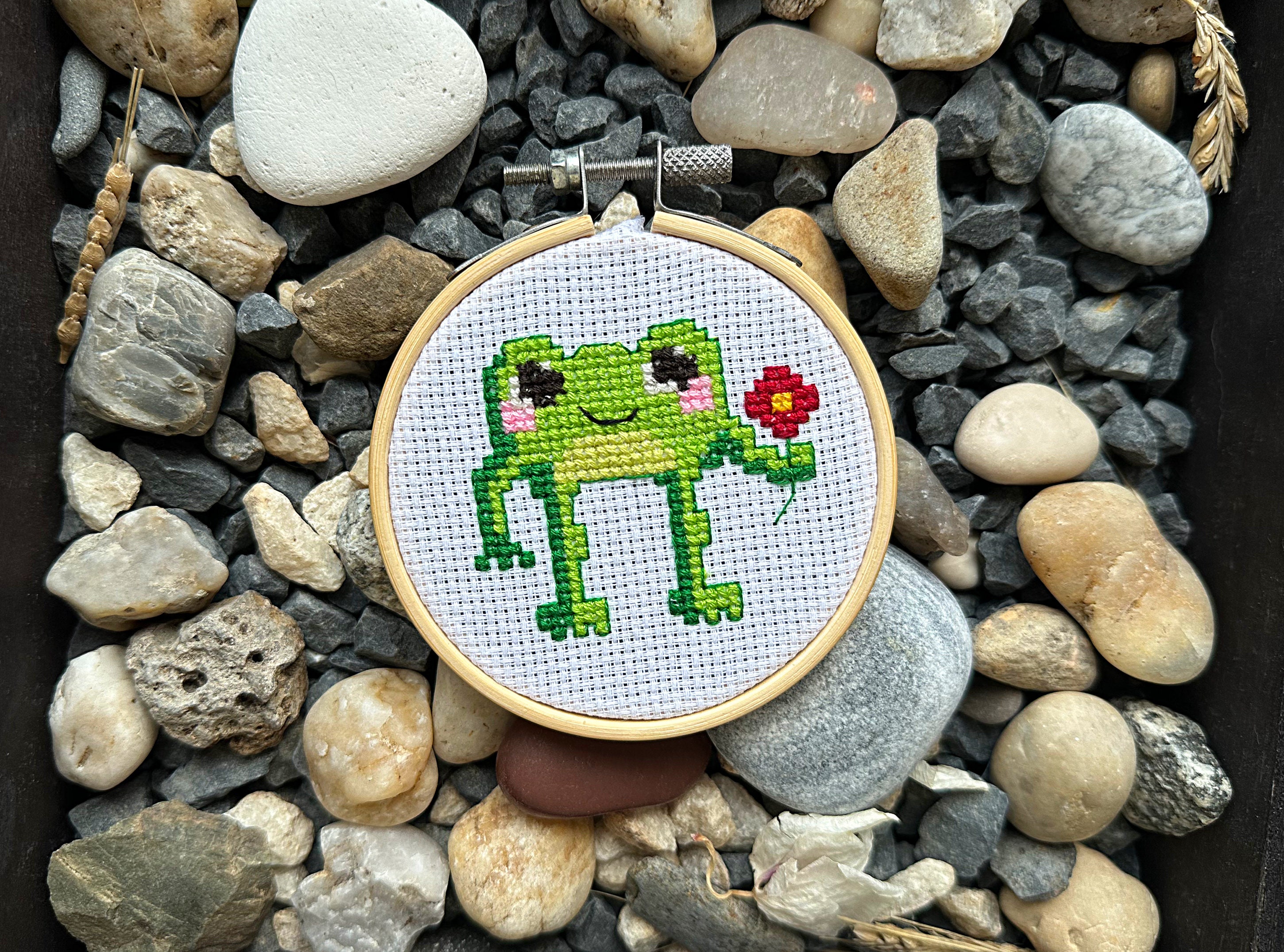 Little Frog Cross-stitch PDF Pattern - Etsy