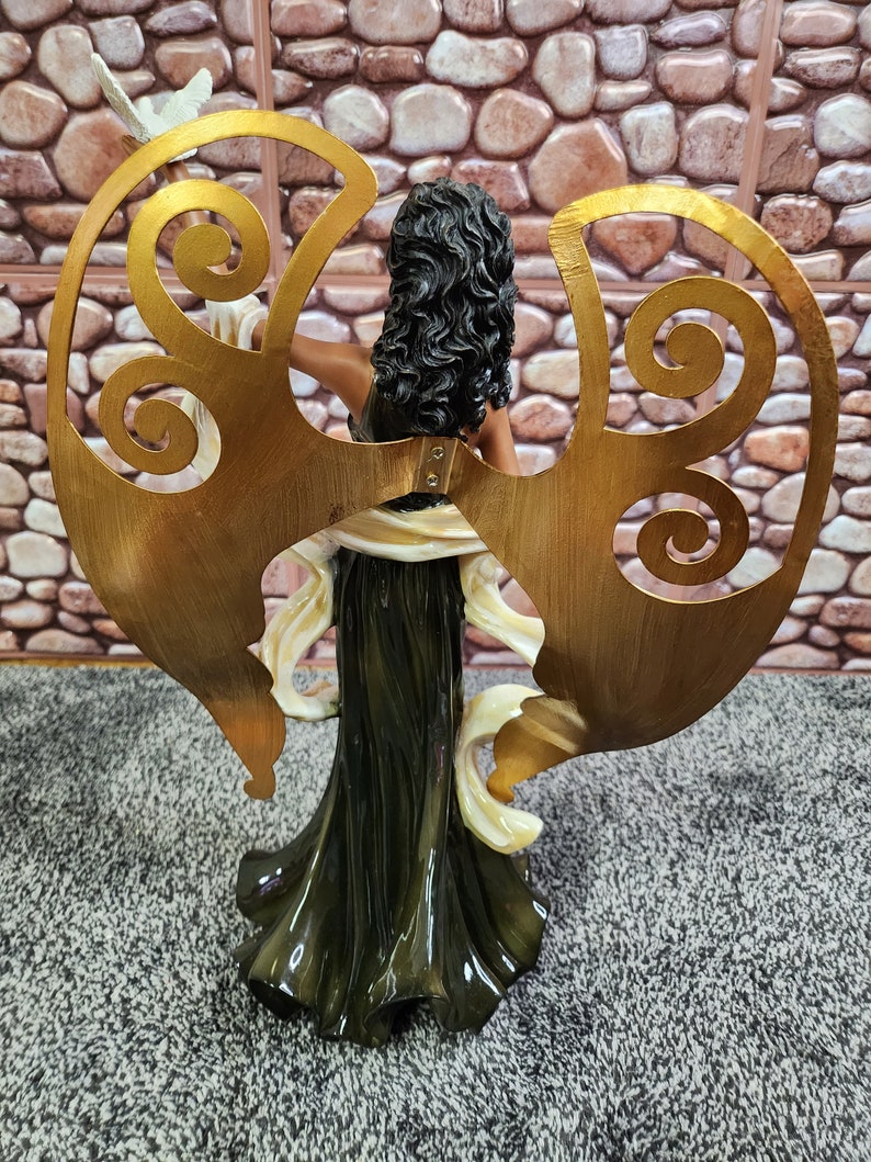 Rare 2007 Home Interiors Serena Angel Figurine - Etsy