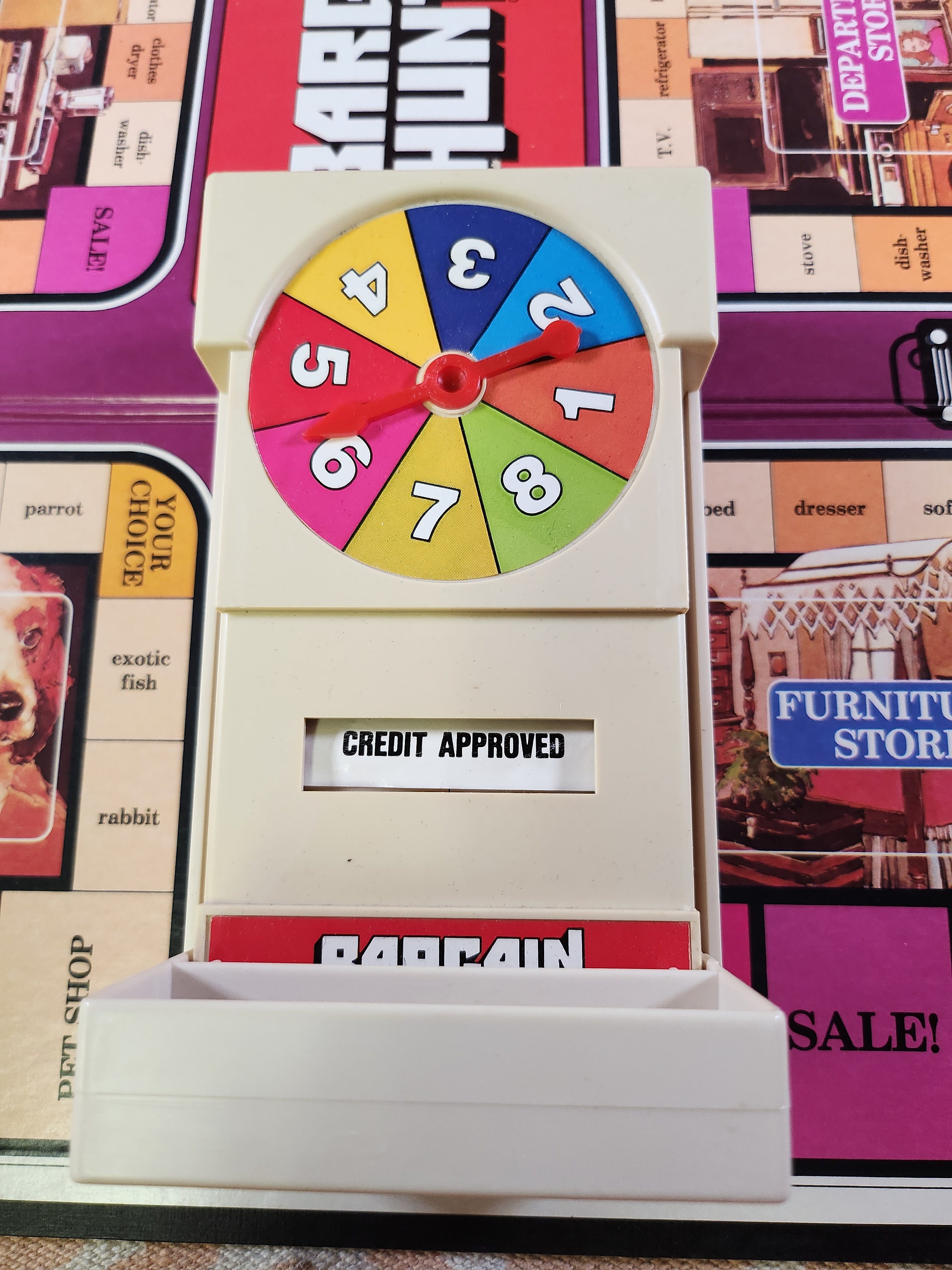 Vintage 1981 BARGAIN HUNTER Board Game Milton Bradley Complete - Etsy