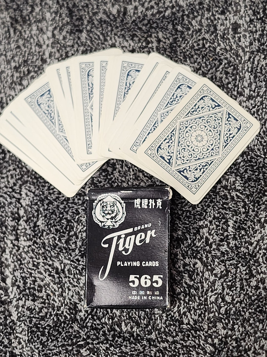 Vintage Tiger Brand Playing Cards 565 - Etsy