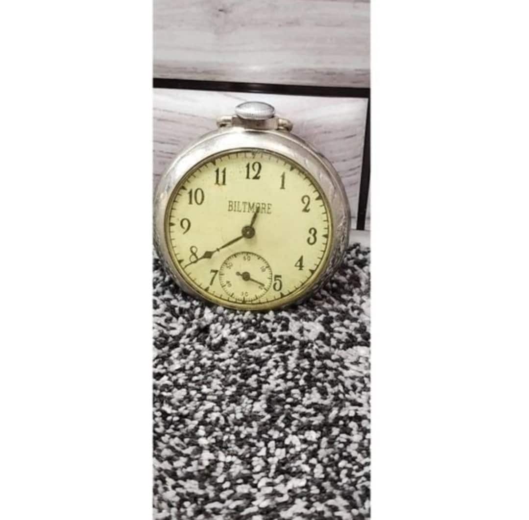 Vintage Biltmore Pocket Watch #A88 - Etsy