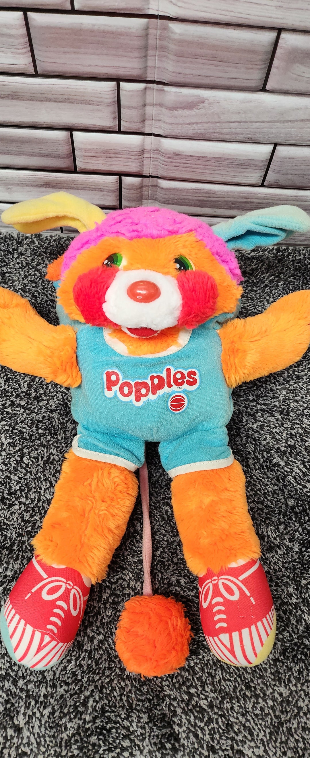 Popples Dunker Basketball Plush 1986 Mattel - Etsy