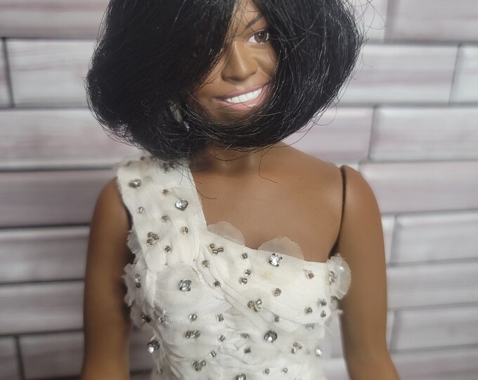 Danbury Mint "the Michelle Obama Inaugural Doll" 15 1/2" Tall - Etsy