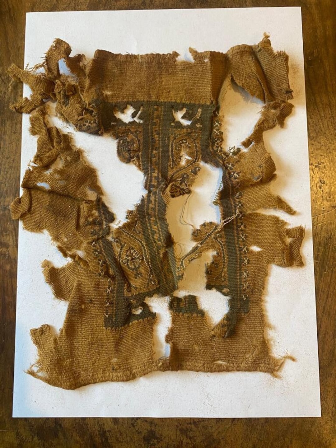 Early Christianity Coptic Textile Fragmentsancient Egyptian - Etsy