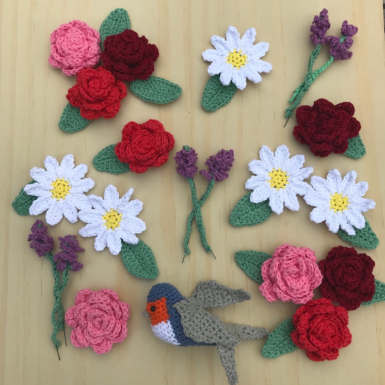 Summer Wreath Crochet Pattern, Wreath Crochet Pattern, Crochet Summer ...