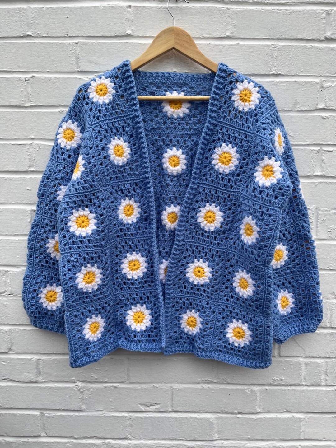 Granny Square Cardigan Pattern, Crochet Cardigan Pattern, Granny Square ...