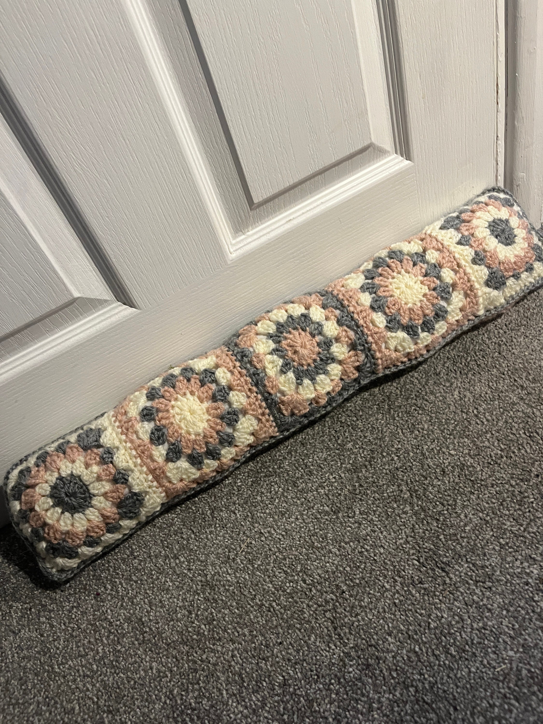 Draught Excluder, Draught Excluder Pattern, Granny Square Draught ...