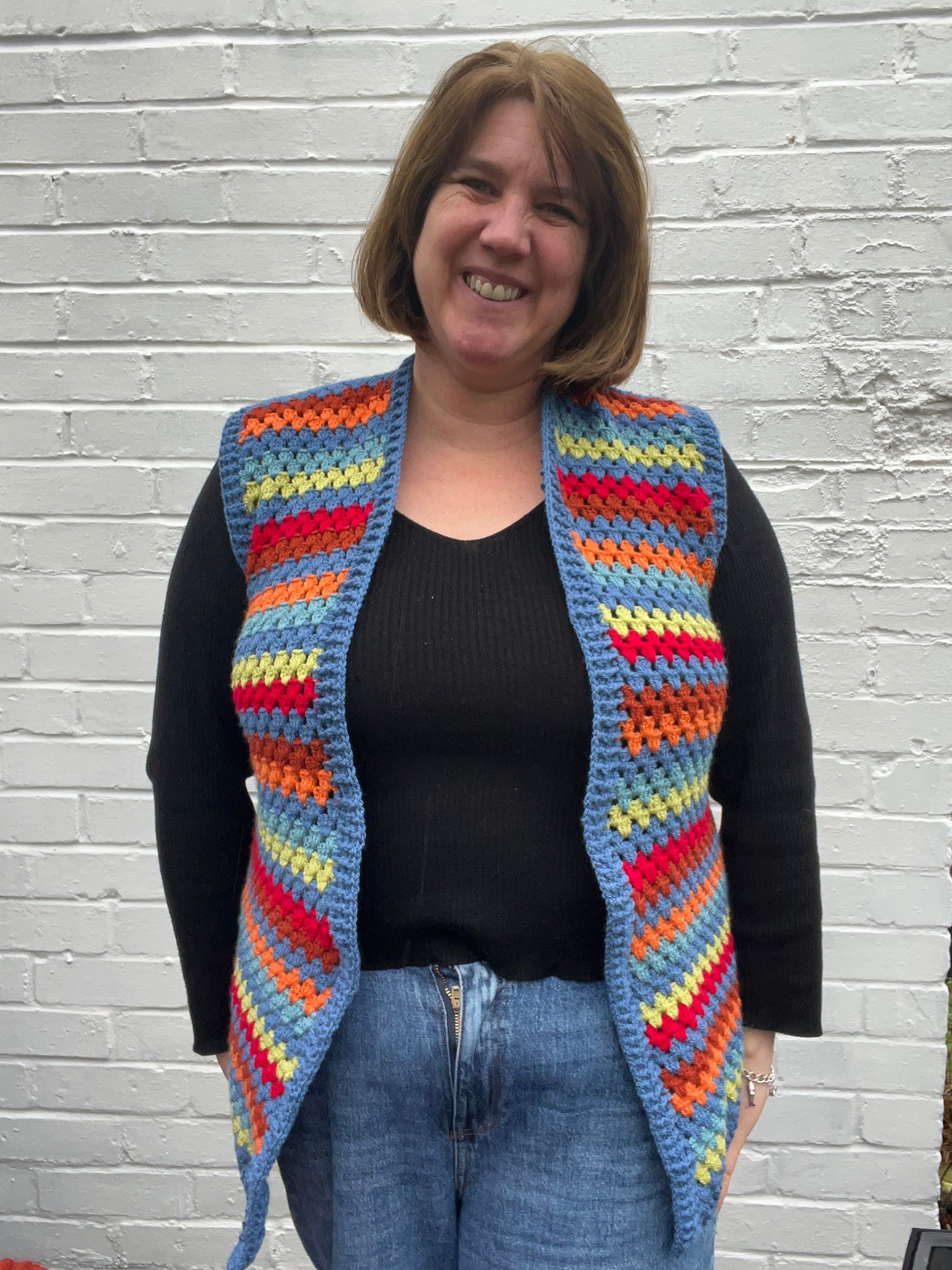 Crochet Gilet, Crochet Gilet Pattern, Crochet Waistcoat Pattern ...