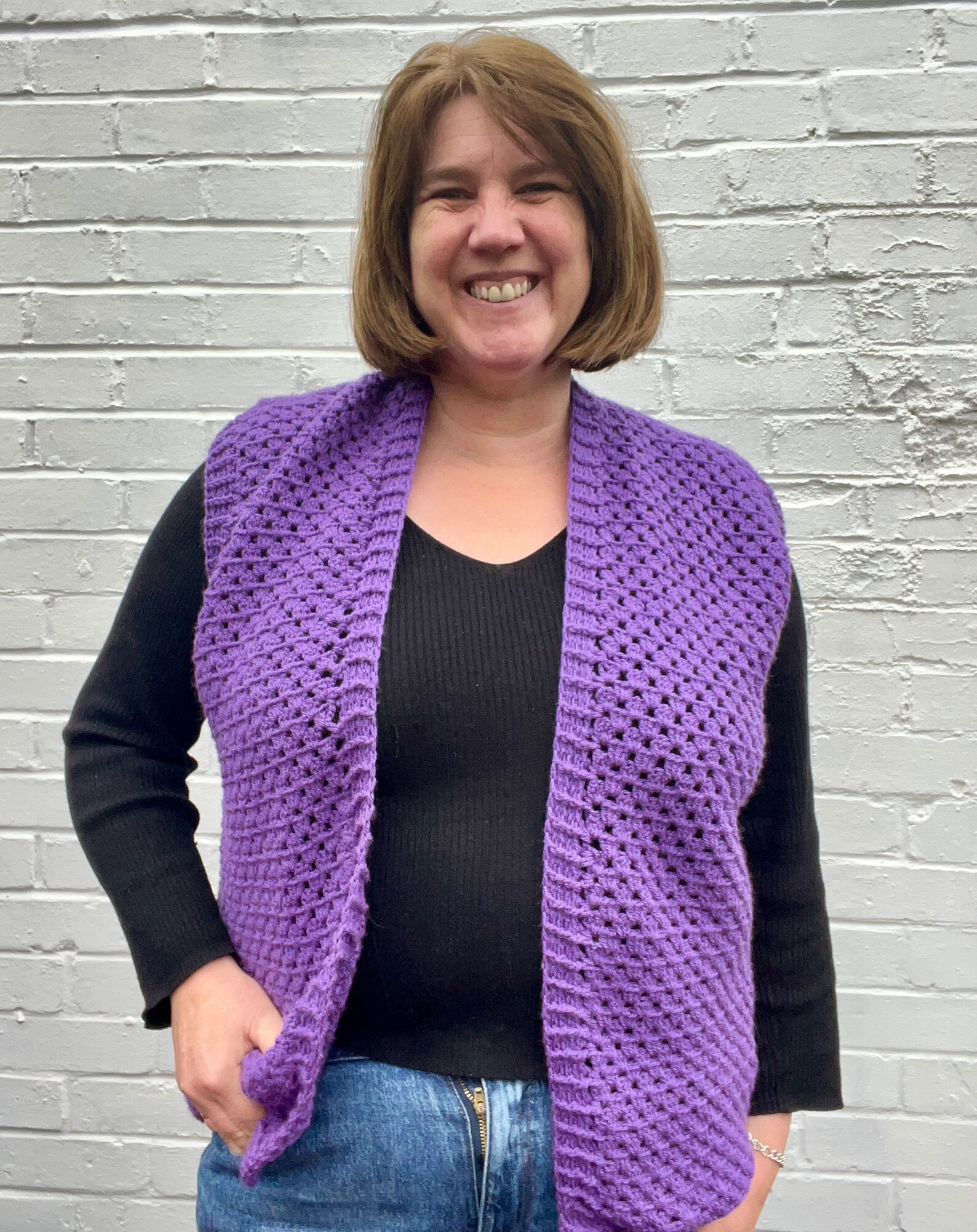 Crochet Gilet, Crochet Gilet Pattern, Crochet Waistcoat Pattern ...