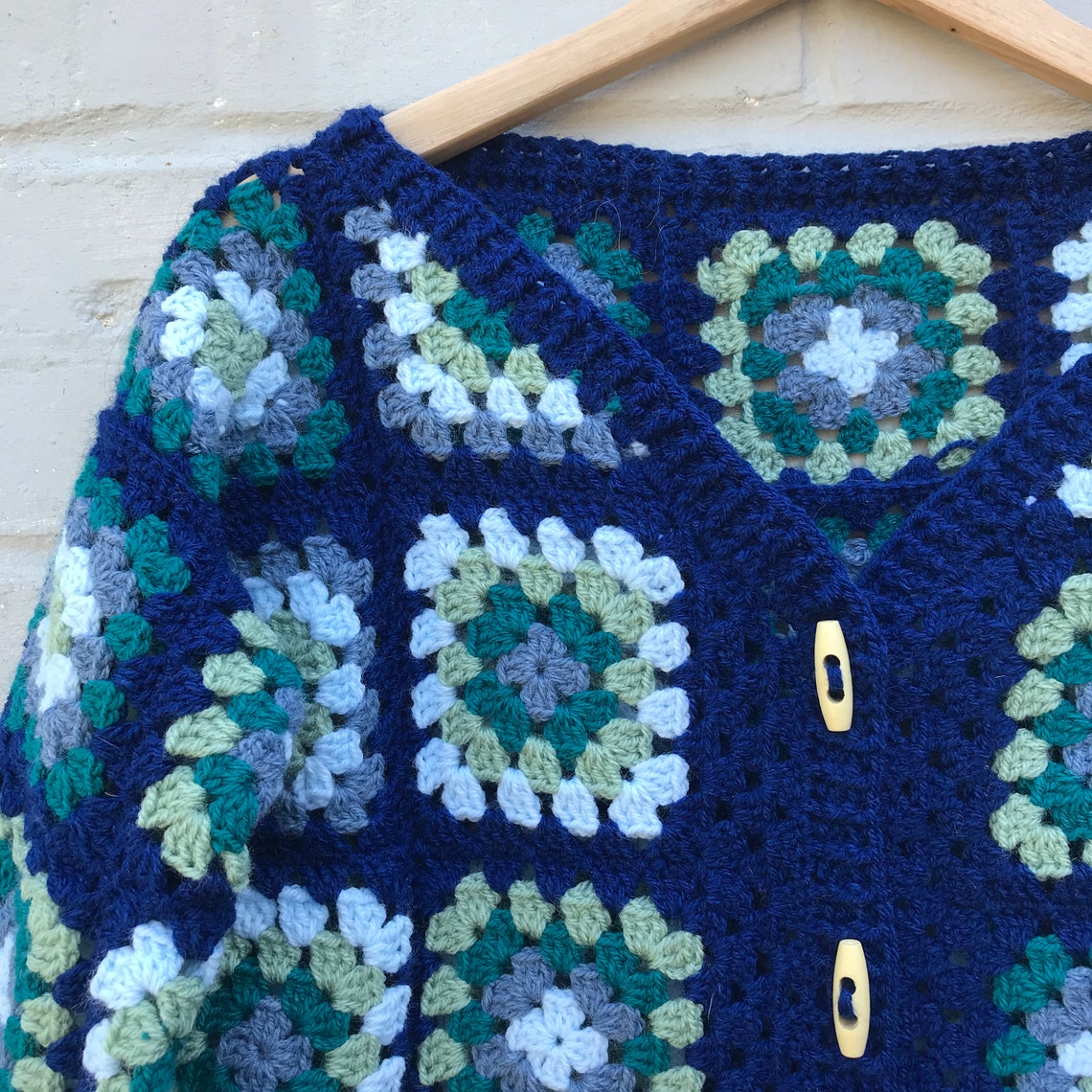 Granny Square Crochet Cardigan Pattern Crochet Cardigan - Etsy