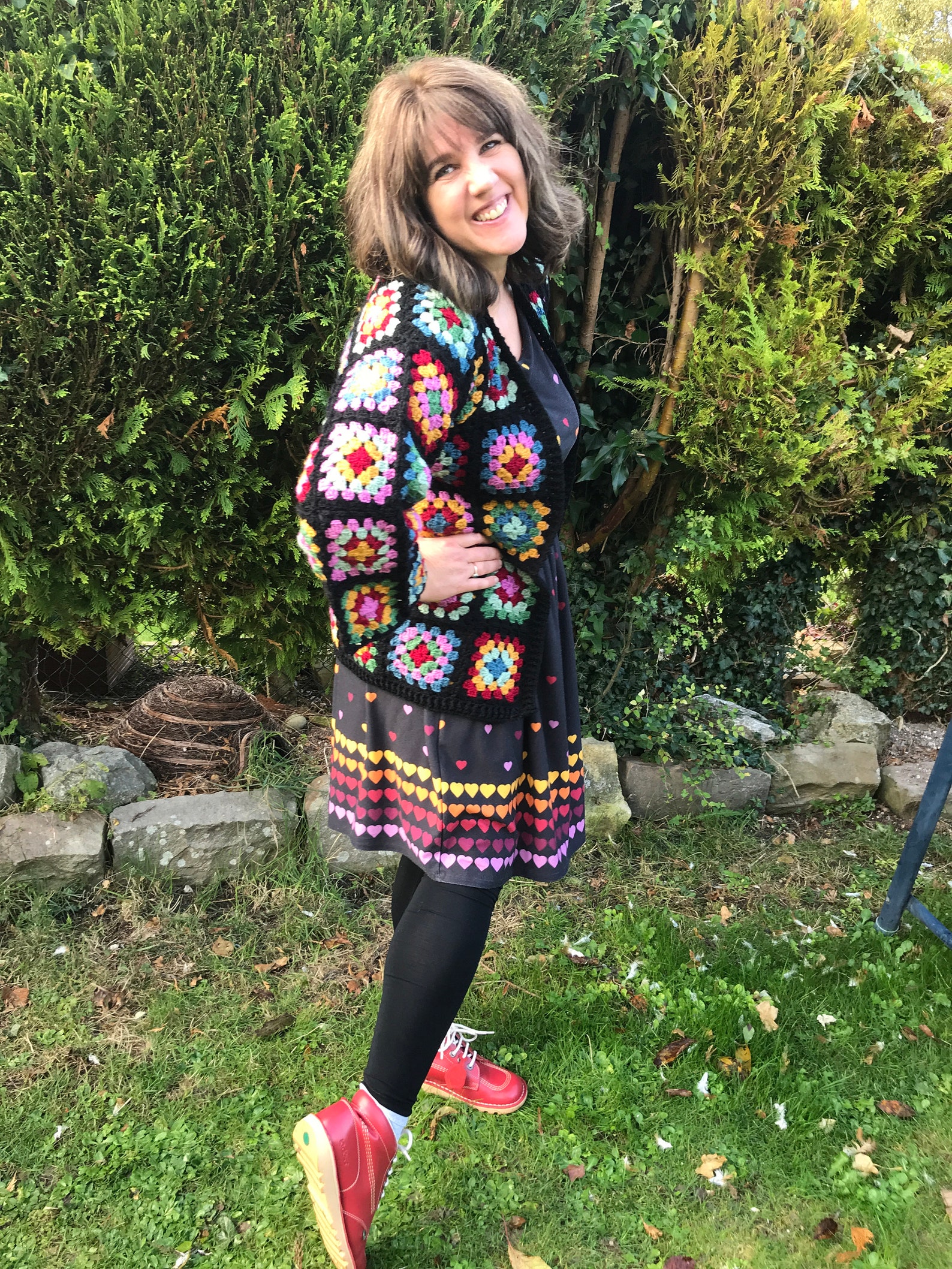 Crochet Granny Square Jacket Cardigan Pattern PDF Digital Instant ...
