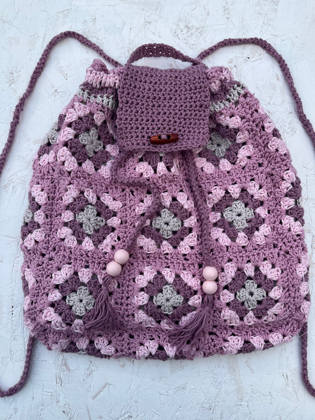 Crochet Bag Pattern, Crochet Rucksack Pattern, Crochet Tote Pattern ...