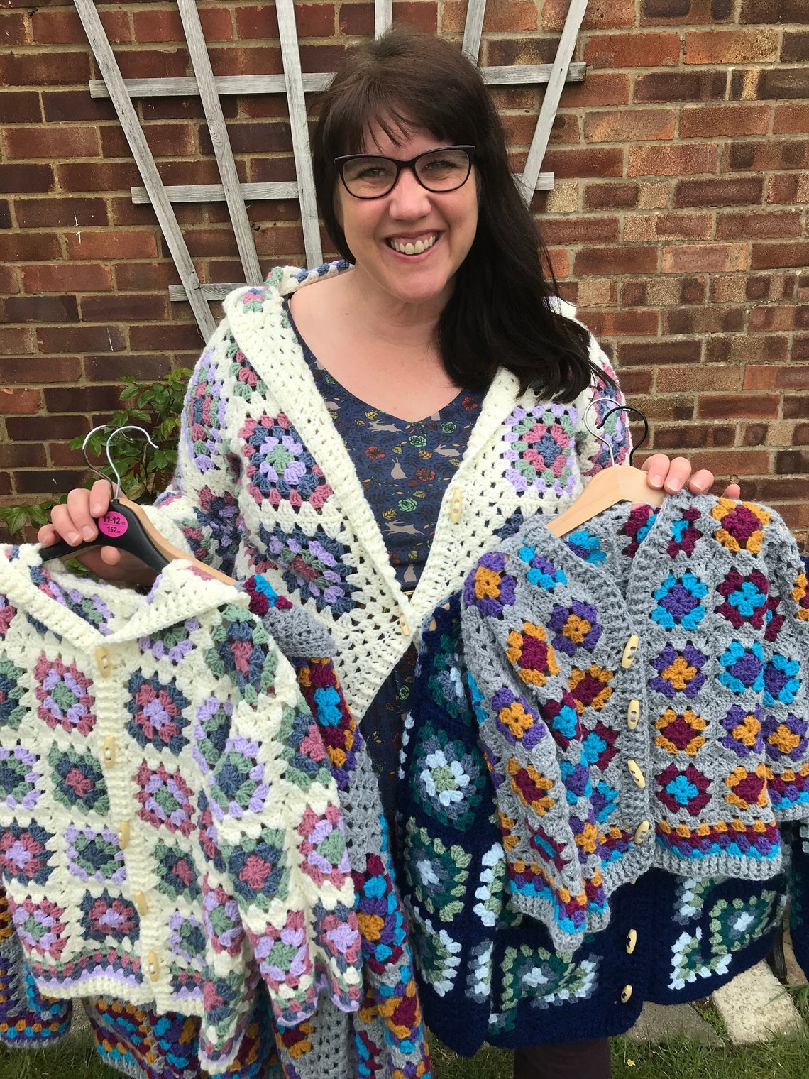 Granny Square Crochet Cardigan Pattern Crochet Cardigan - Etsy