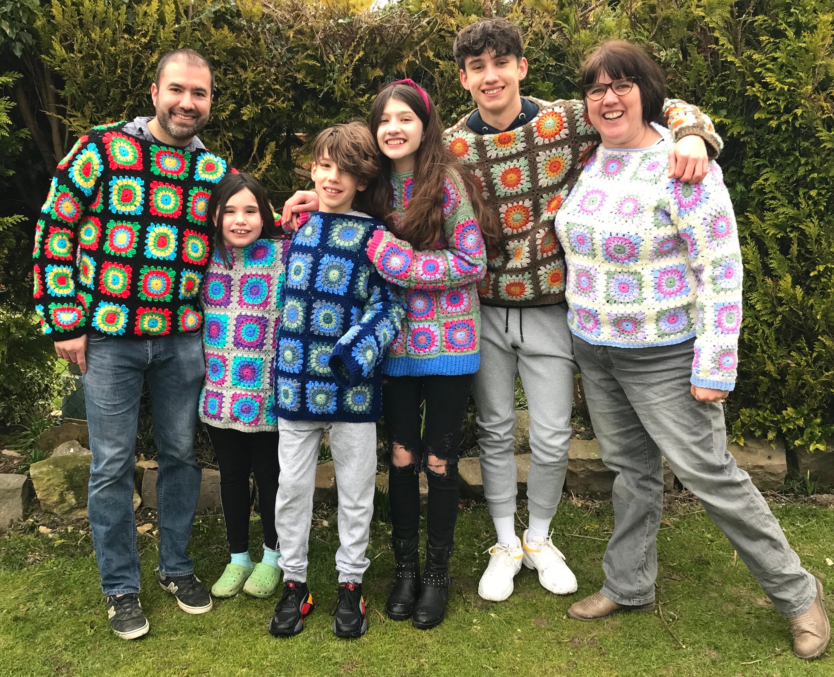 Granny Square Jumper Pattern Crochet Jumper Pattern Crochet | Etsy