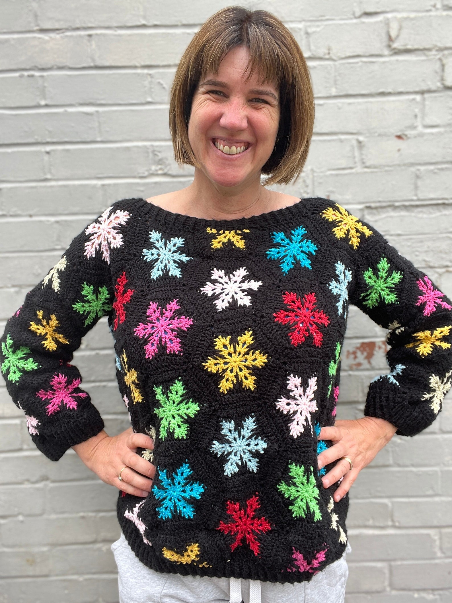 Granny Square Jumper Pattern Crochet Jumper Pattern Granny - Etsy