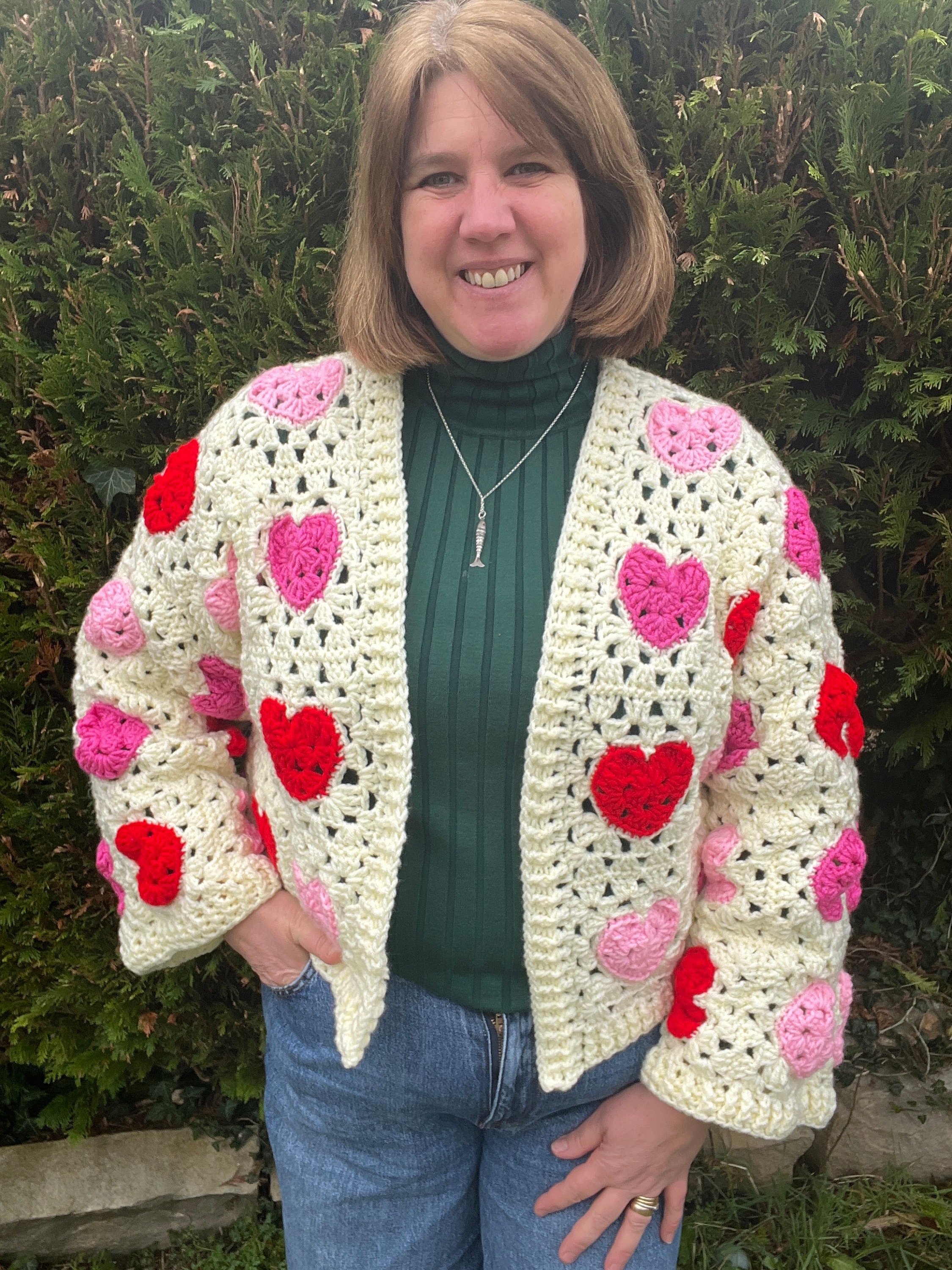 Crochet Jacket Pattern, Granny Square Jacket Pattern, Granny Square ...