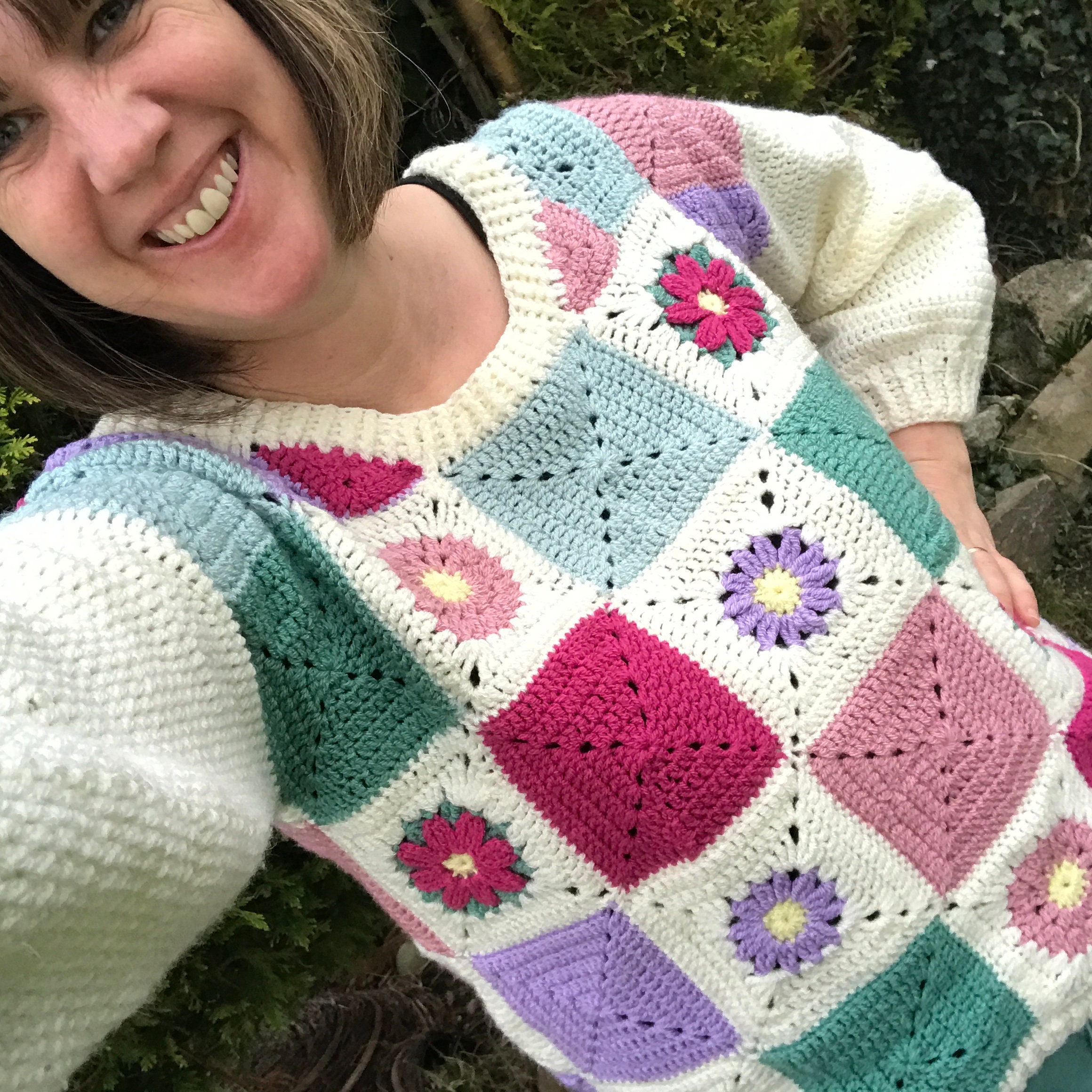 Granny Square Jumper Pattern Crochet Jumper Pattern Crochet - Etsy