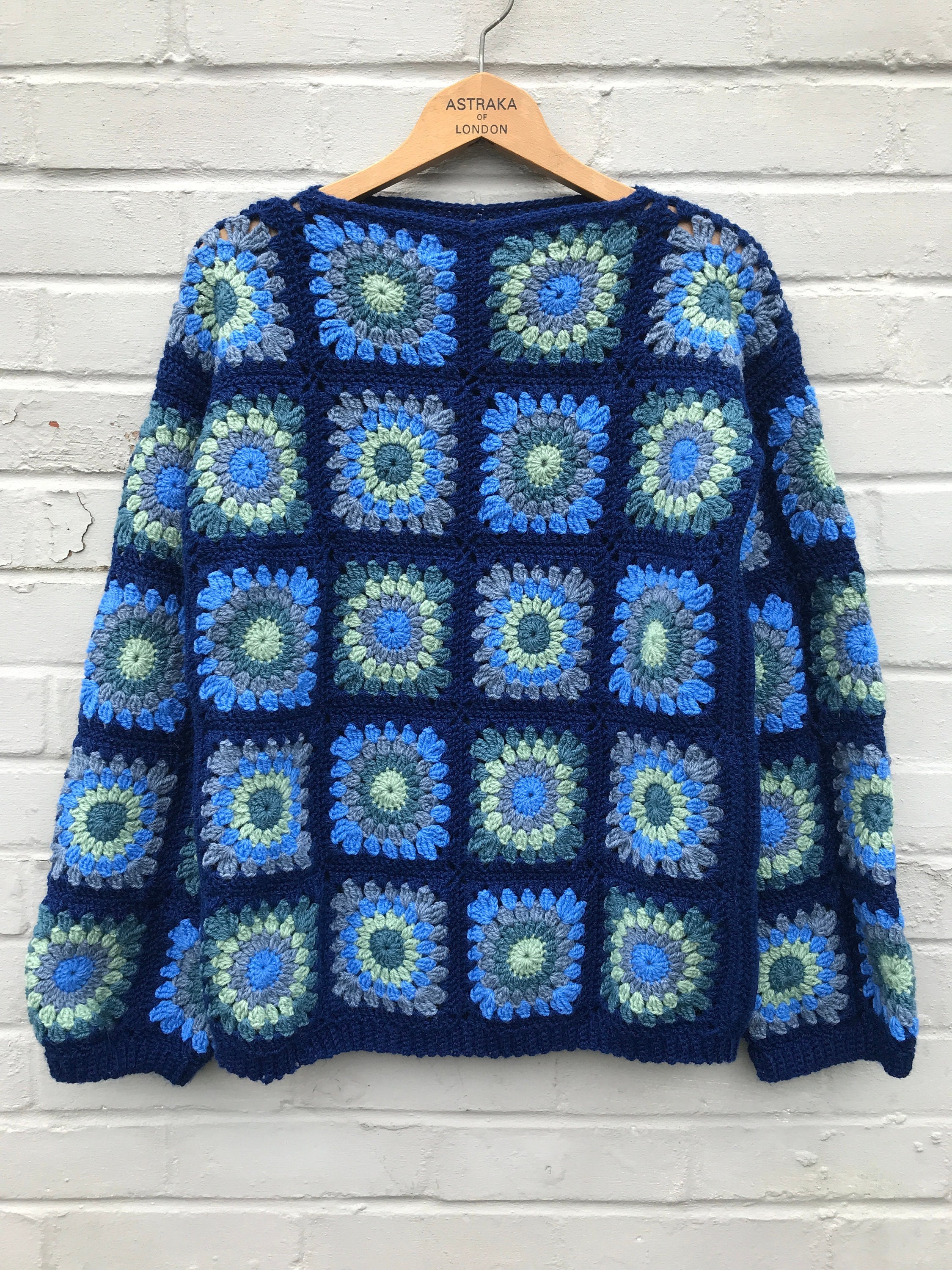 Granny Square Jumper Pattern Crochet Jumper Pattern Crochet | Etsy