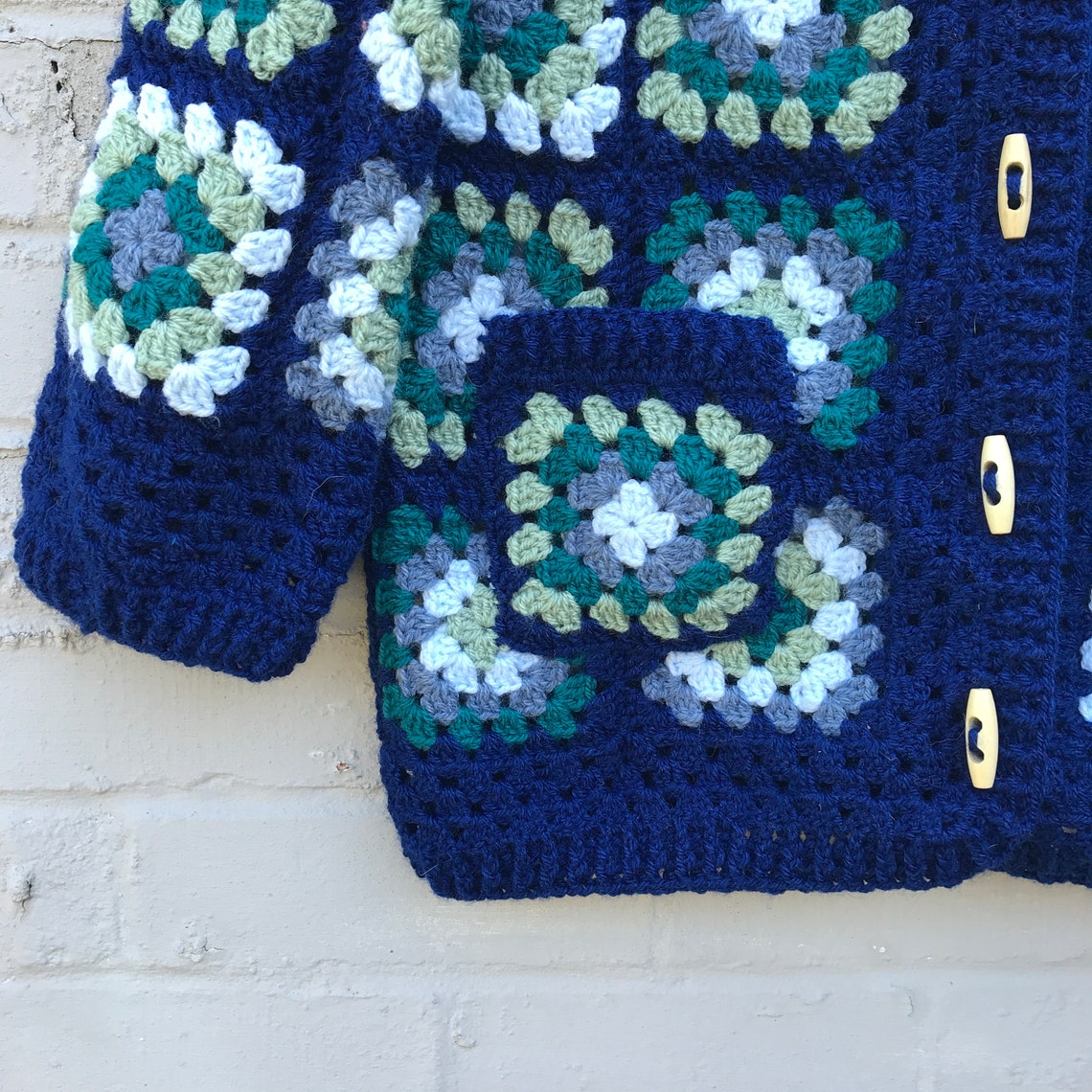 Granny Square Crochet Cardigan Pattern Crochet Cardigan - Etsy