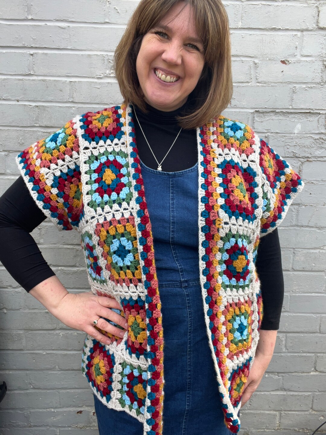 Crochet Jacket Pattern Granny Square Jacket Pattern Crochet - Etsy