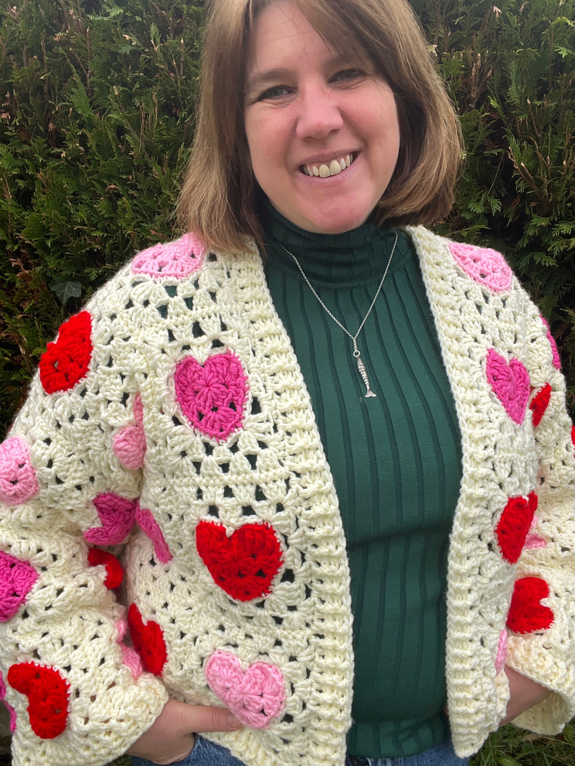 Crochet Jacket Pattern, Granny Square Jacket Pattern, Granny Square ...
