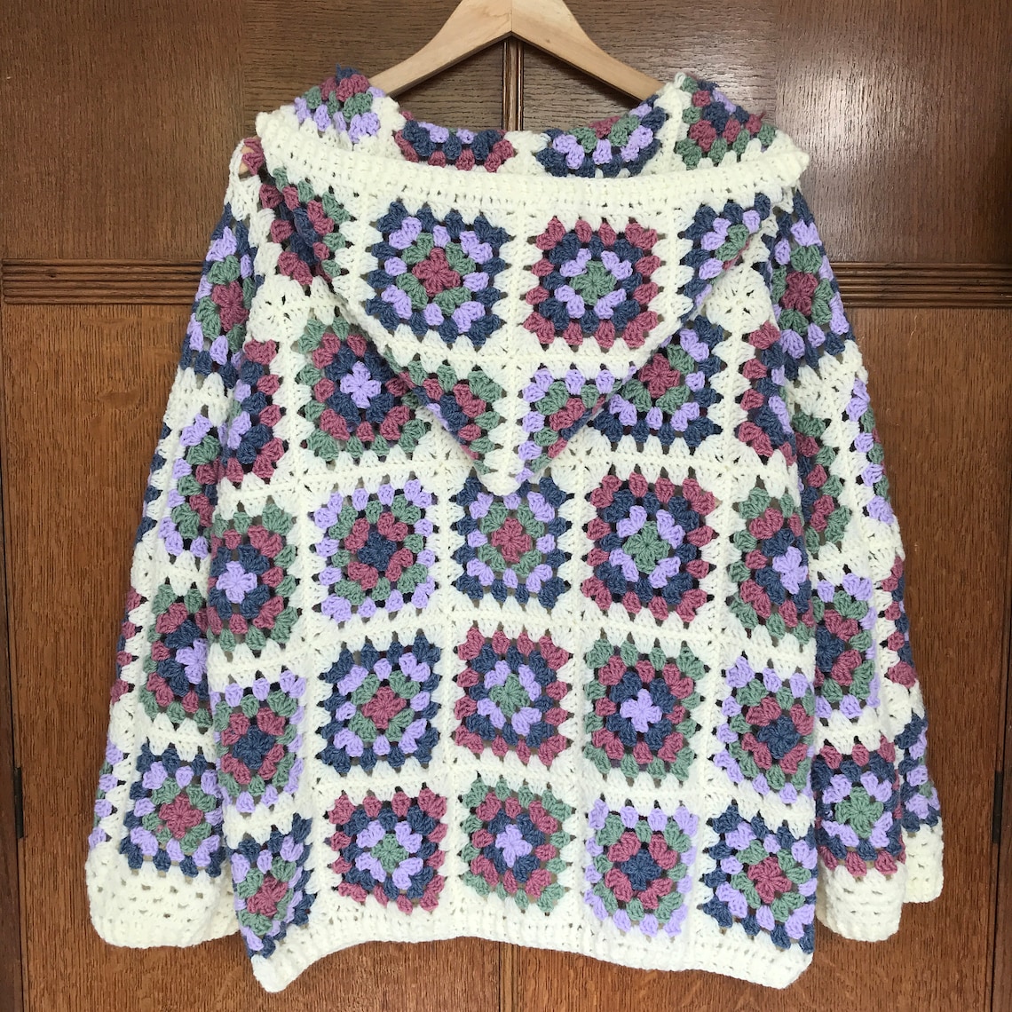 Granny Square Crochet Cardigan Pattern Crochet Cardigan - Etsy