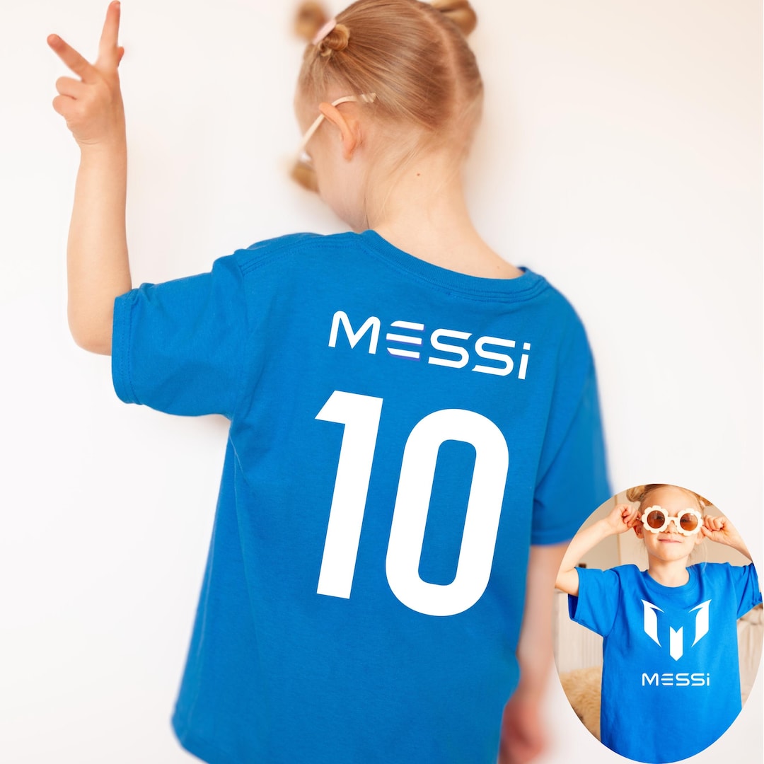 Youth Kids Lionel Messi Shirt FC Barcelona Spain Argentina Futból Youth ...