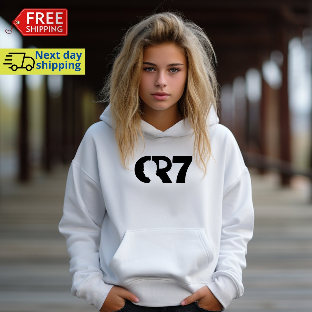 Cristiano Ronaldo C7 T-shirt Unisex Adult Hoodie With Front and Back ...