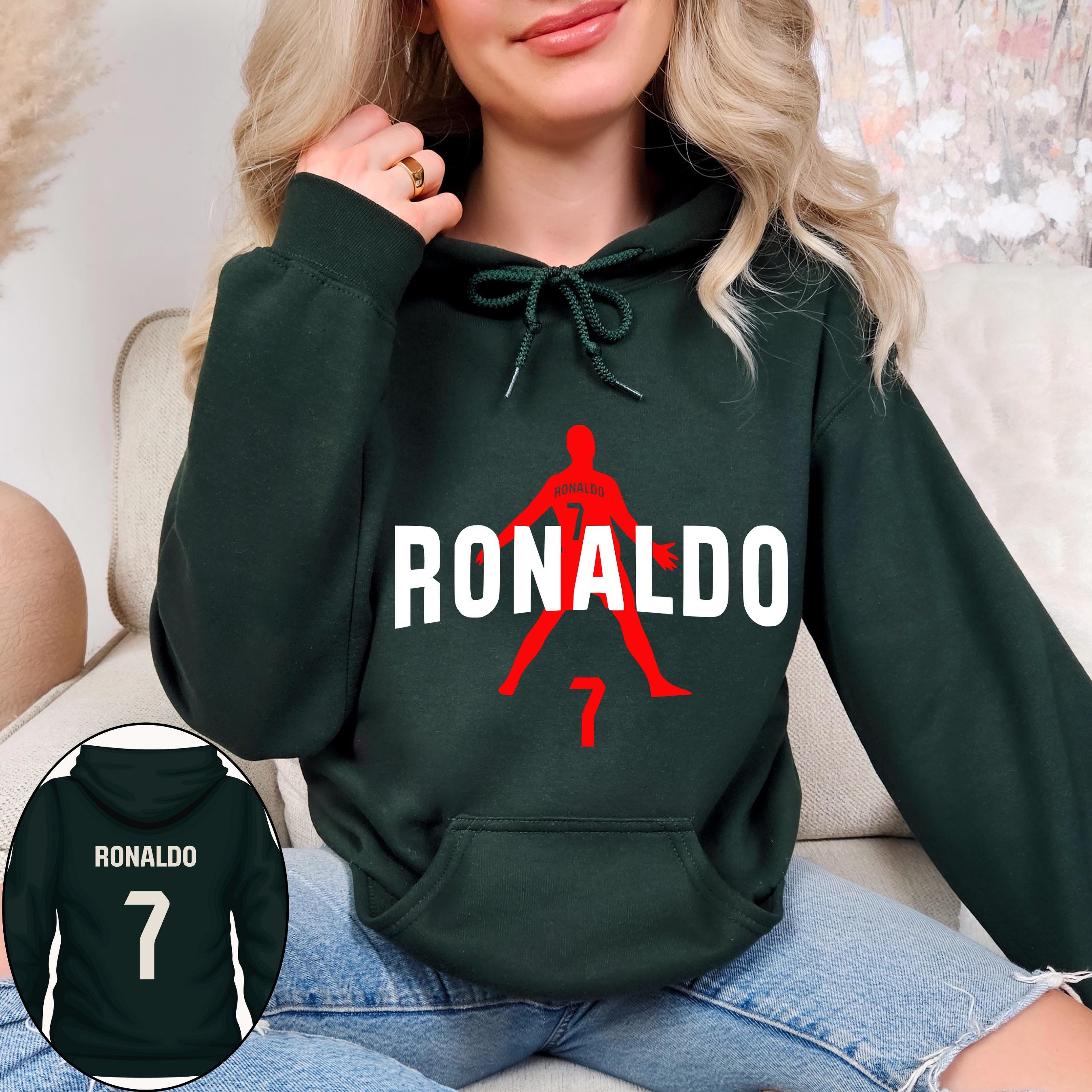 Cristiano Ronaldo CR7 T-shirt Unisex Youth Hoodie With Front Design ...