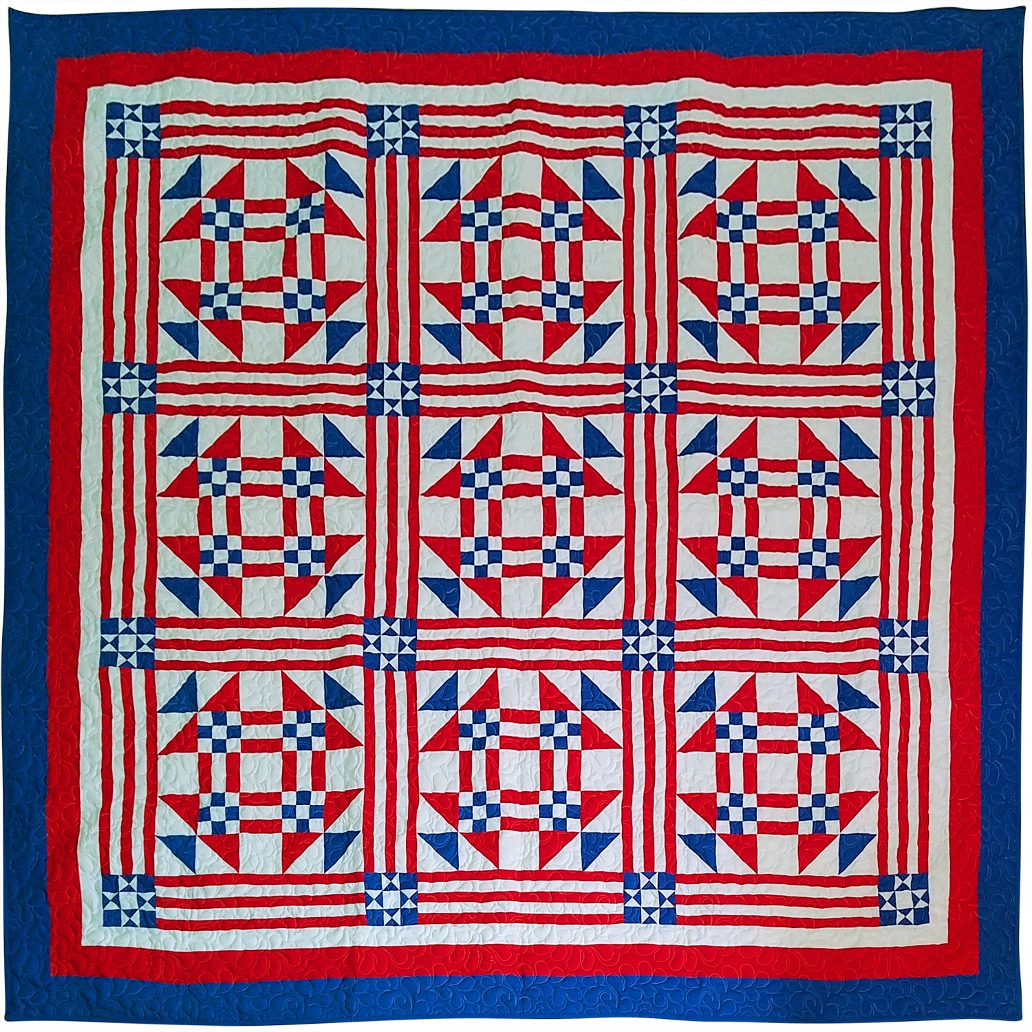 Young Man's Fancy FINISHED QUILT This Queen Sized Quilt - Etsy