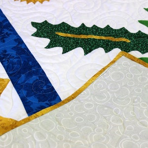 Hand Applique Cox Comb Pristine Antique Look & Feel Nice Long Arm ...