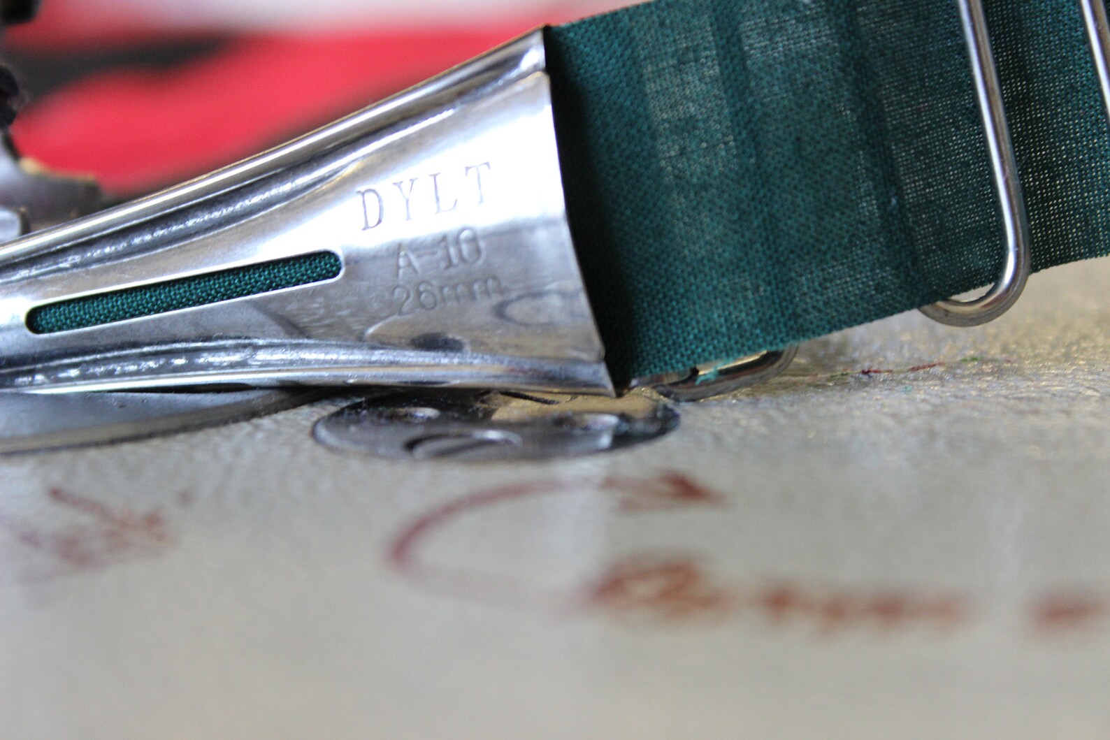 Professional 26 Mm Binding Attachment Folder Foot & Feed - Etsy