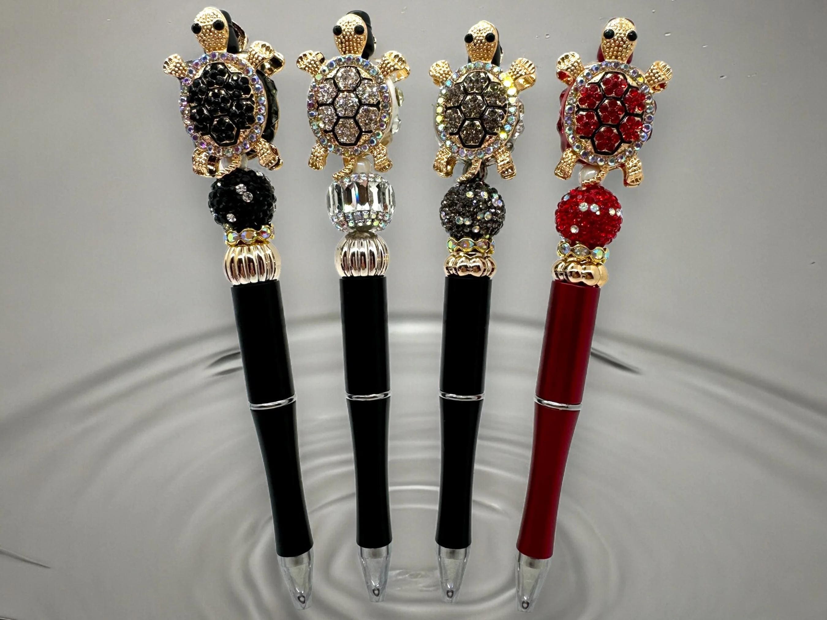 Beaded Bling Turtle Pen, Mosaic Turtle Pen, Fancy Turtle Pen ...